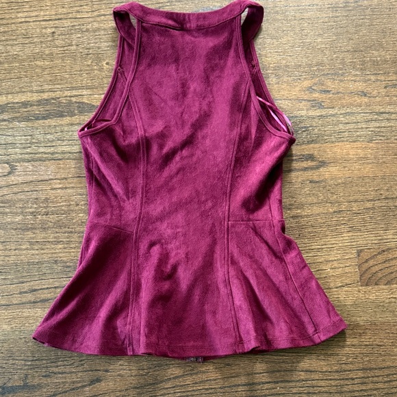 Fashion Nova | Tops | Fashion Nova Rich Burgundy Tank Top | Poshmark